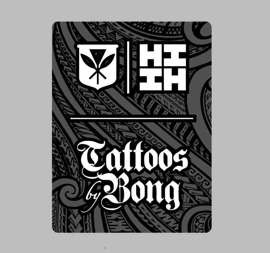 BONG SIMPLE LOGO COLLAB STICKER – Hawaii's Finest